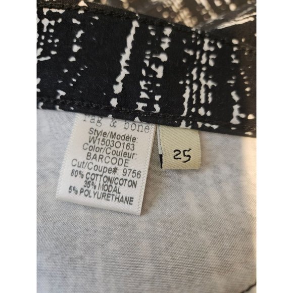 rag & bone | Pants & Jumpsuits | Rag Bone Barcode Leggings Women Size ...